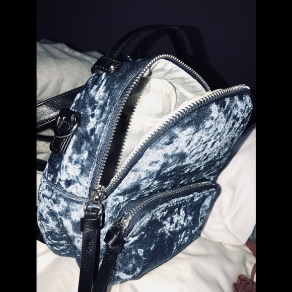 Zumiez | Bags | Mini Velvet Backpack | Poshmark